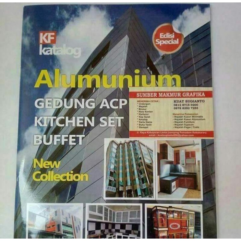 Jual Buku Katalog Album Kitchen Set Alumunium - Buku Katalog Album ...