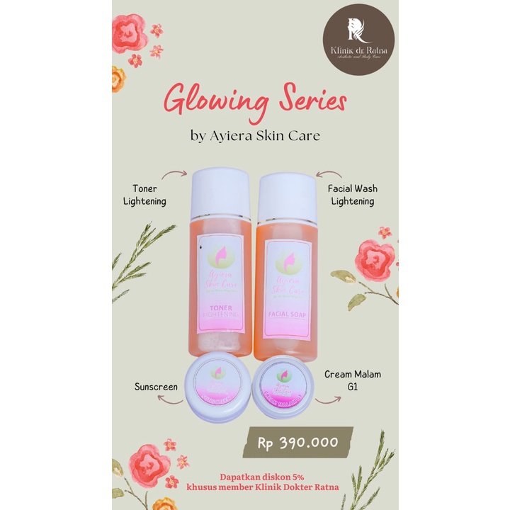 Jual PAKET GLOWING SERIES | Shopee Indonesia