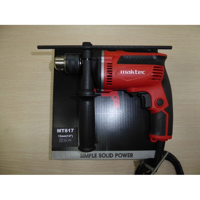 Jual Bor Beton Maktec MT817 / MT 817 Kayu Besi Reversible 13mm Mesin ...