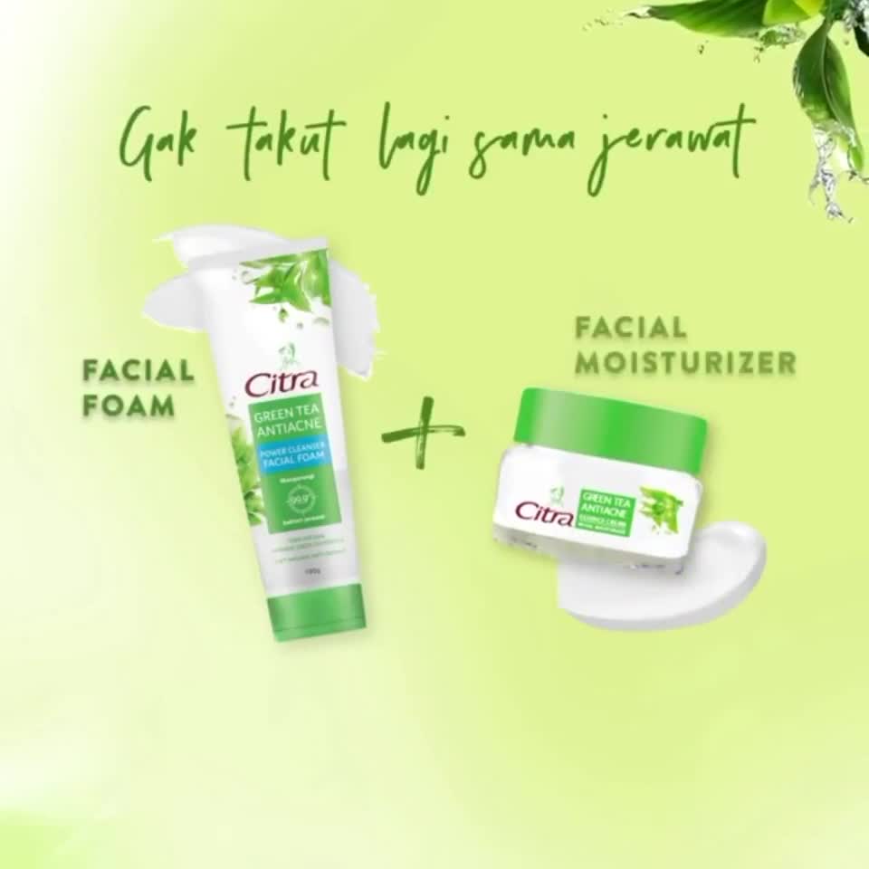 Jual Citra Cream Wajah Green Tea 40 G - Moisturizer Kulit Berminyak ...
