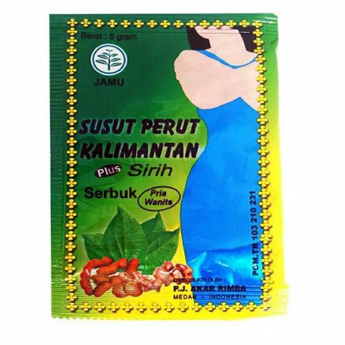 Jual Jamu susut perut kalimantan ( serbuk isi 10 bungkus ) | Shopee ...