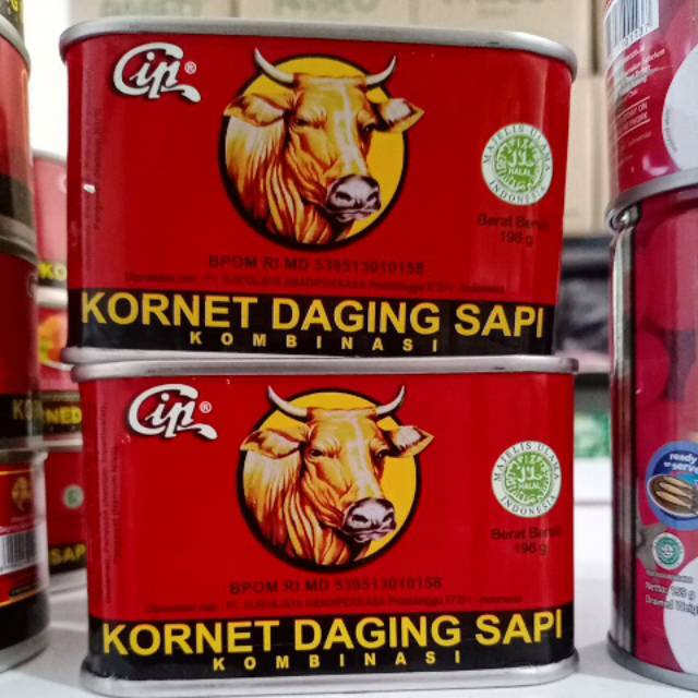 Jual KORNET DAGING SAPI CIP / CIP CORNET BEEF / DAGIN SAPI KALENG ...