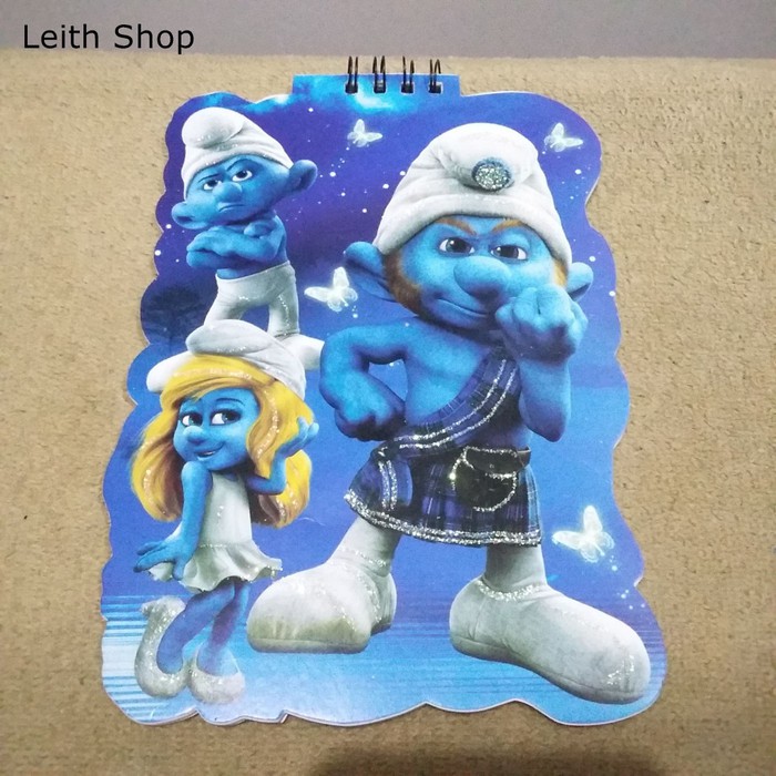 Jual Notes Smurf Notebook Buku Catatan Kertas Tulis | Shopee Indonesia