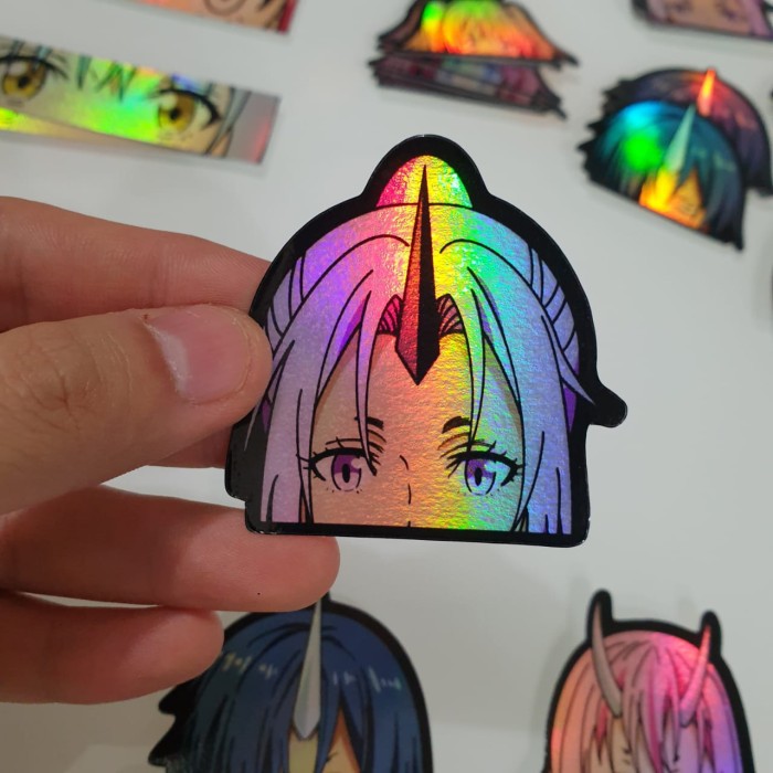 Jual Sticker Hologram Anime - PSH292 - Tensura - Shion | Shopee Indonesia