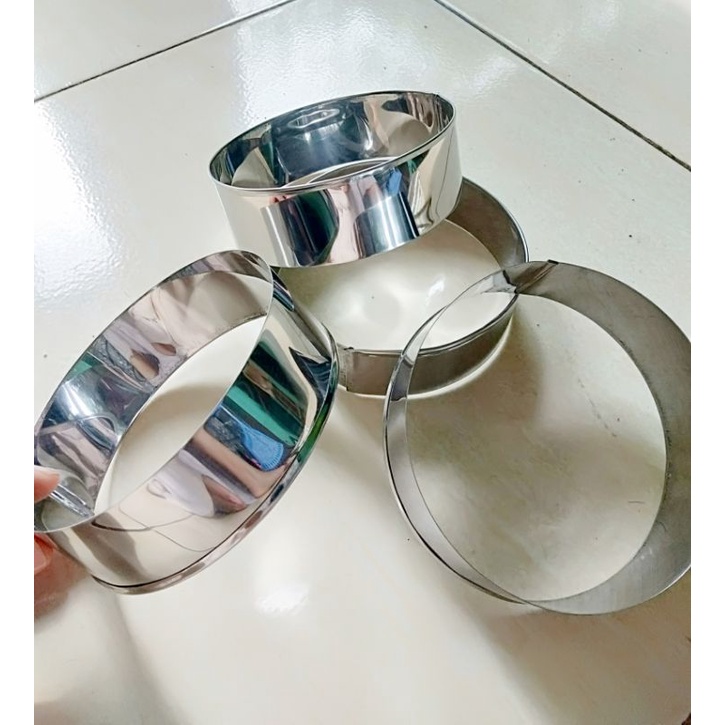 Jual Cetakan Ring roti bulat / ring roti burger / ring burger / ring ...