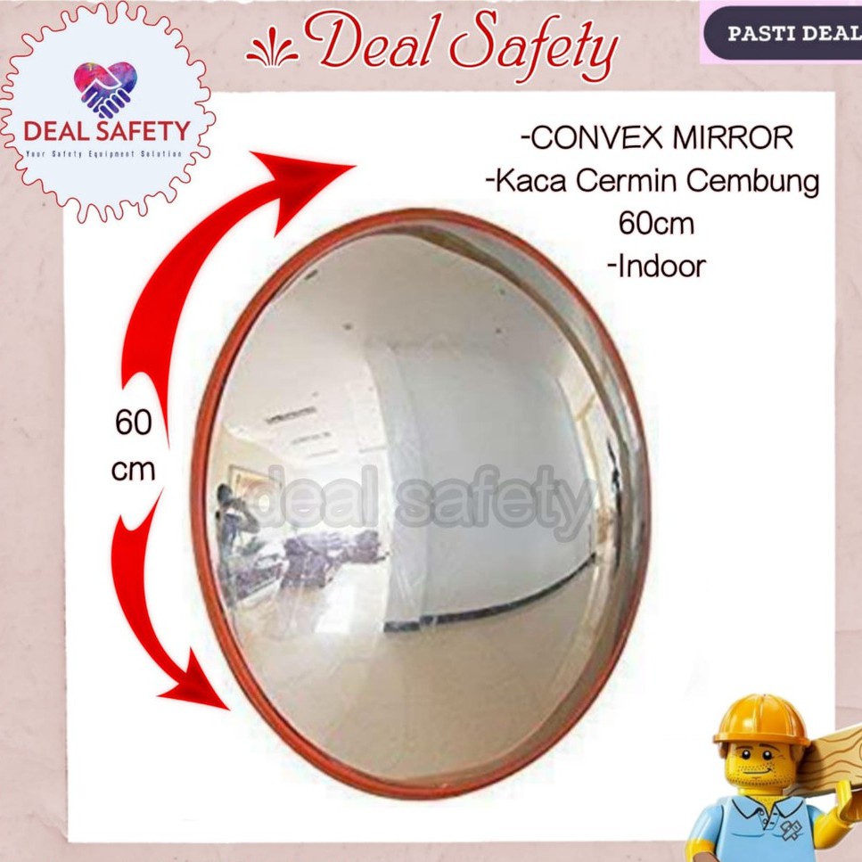 Jual Convex Mirror Kaca Cermin Cembung 60 cm Indoor | Shopee Indonesia