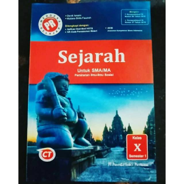 Jual Buku PR / LKS Sejarah Kelas X ( Peminatan ) Semester 1 | Shopee Indonesia
