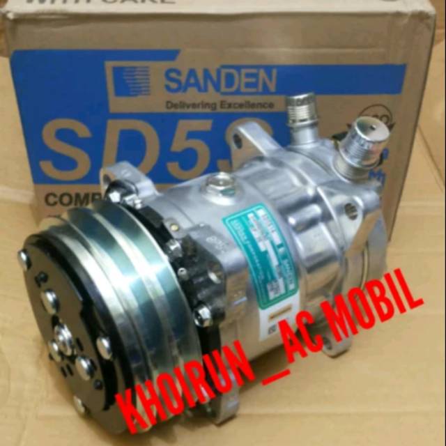 Jual Compressor Compresor Kompresor AC Mobil SANDEN SD508, SD 508 ...