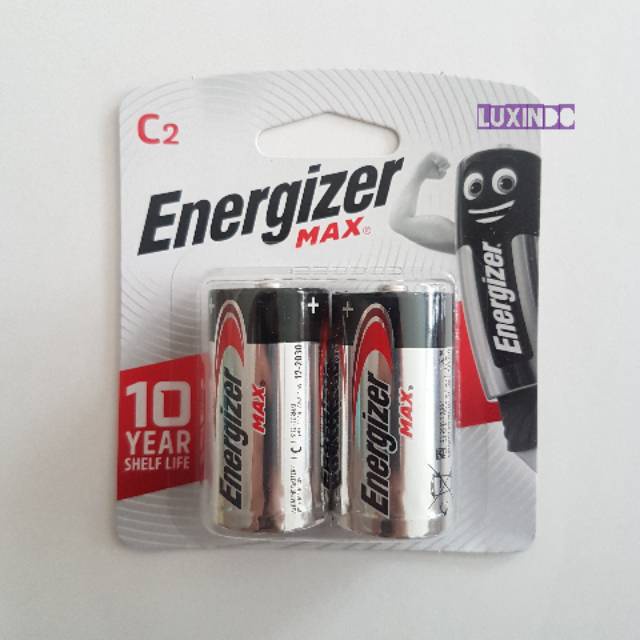 Jual Baterai/Battery/Batere Energizer Max size C 1.5V | Shopee Indonesia