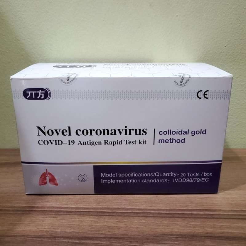 Jual Novel coronavirus antigen (alat test swab dengan air liur ...