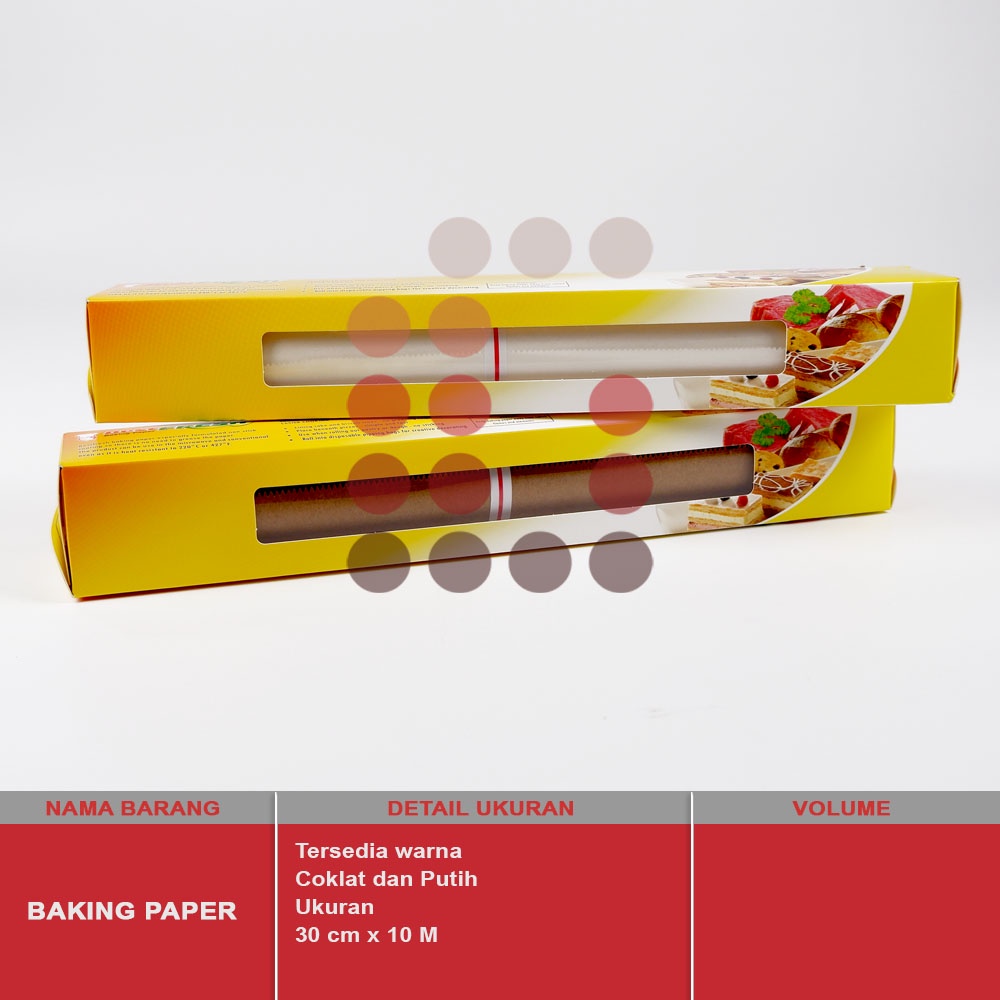 Jual BAKING PAPER ROLL / ALAS PANGGANG / ALAS KUE BOLU | Shopee Indonesia