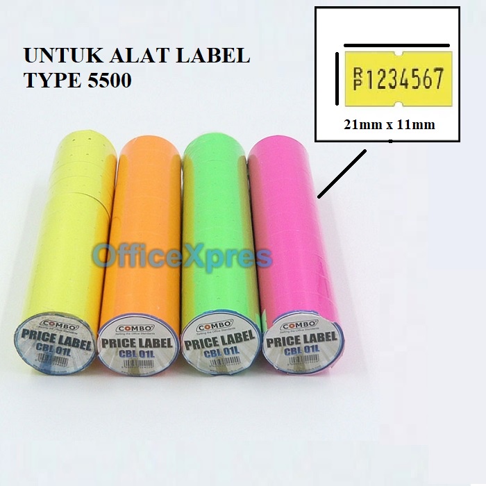 Jual Mesin Alat Label Harga 2 baris 8 digit / Mesin Alat Label Harga 1 ...