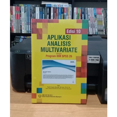 Jual BUKU APLIKASI ANALISIS MULTIVARIATE DENGAN PROGRAM IBM SPSS 26 | Shopee Indonesia