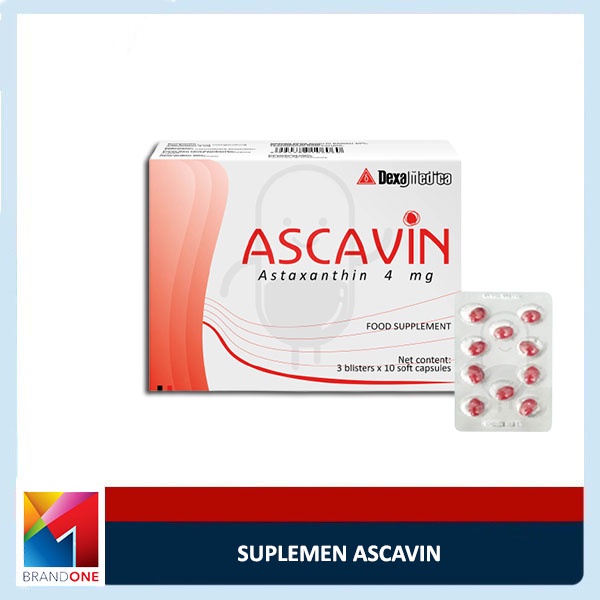 Jual Ascavin Softgel 4mg - 30 Kapsul / Suplemen Makanan / Food ...