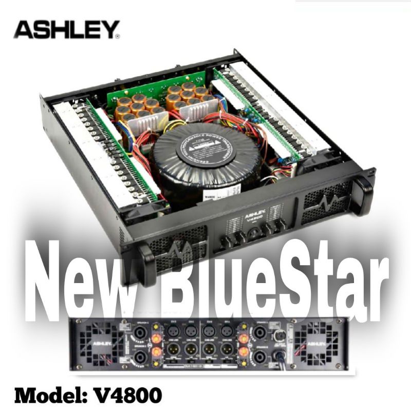 Jual Power Ashley V4800 (4 Channel) Spesifikasi Stereo | Shopee Indonesia