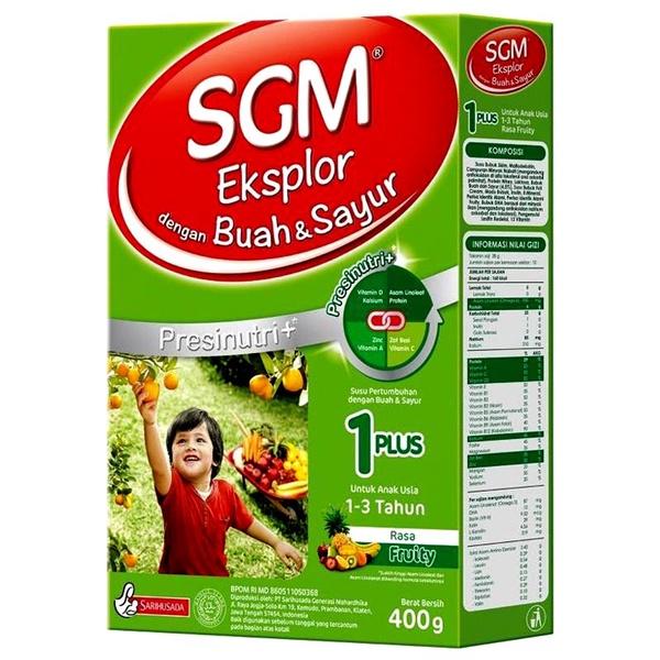 Jual SGM Eksplor 1 Plus Buah & Sayur - 800gr | Warna Warni | Shopee ...