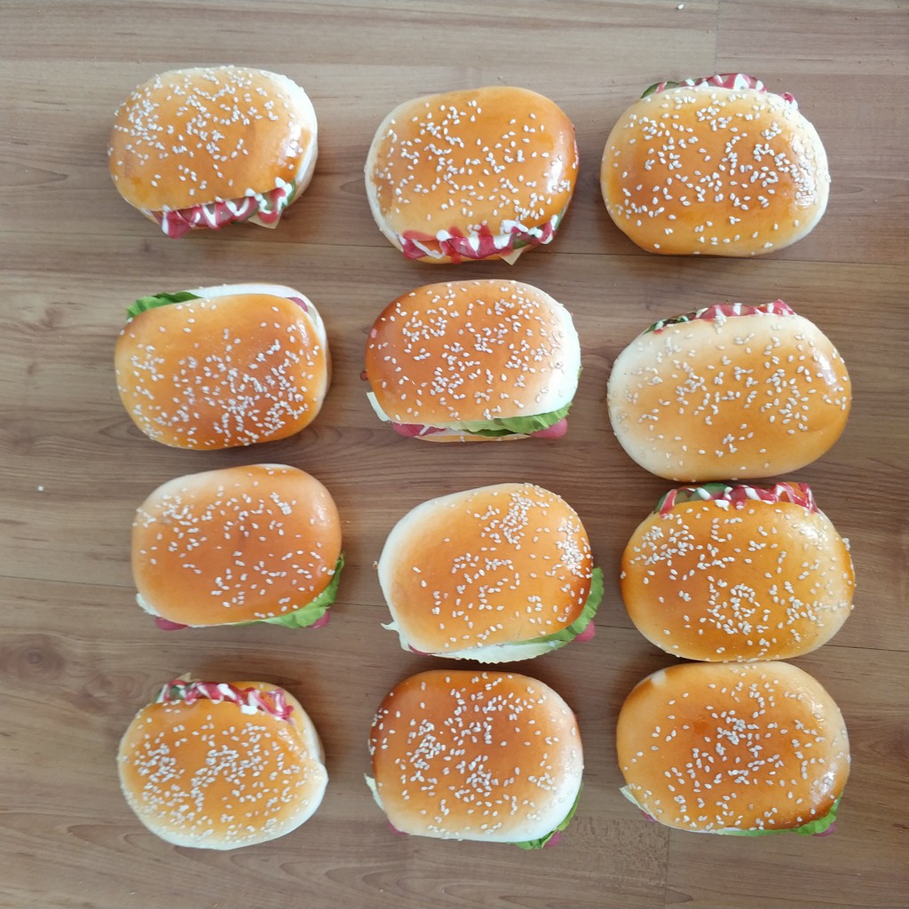 Jual [MIN ORDER 12 PC] TEMPELAN MAGNET KULKAS BENTUK BURGER BAGUS MURAH ...
