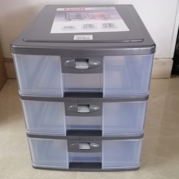 Jual Laci A4 Pressa Susun 3 Lion Star PR-33 Box Container Rak Obat ...