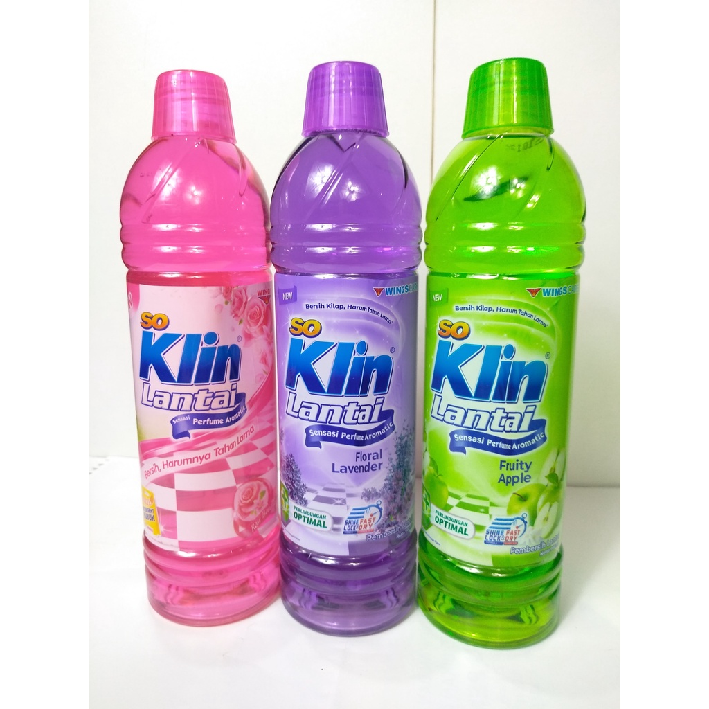 Jual So Klin Pembersih Lantai Botol 900 ml | Shopee Indonesia