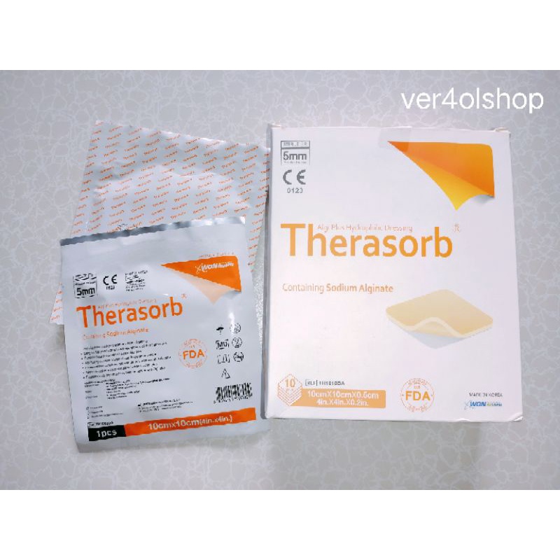 Jual Therasorb sodium alginate 10x10 cm | Shopee Indonesia