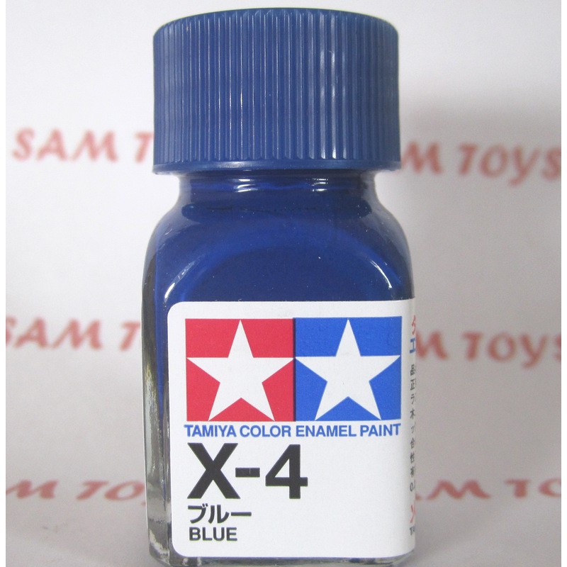 Jual Tamiya Enamel Blue - X4 | Shopee Indonesia
