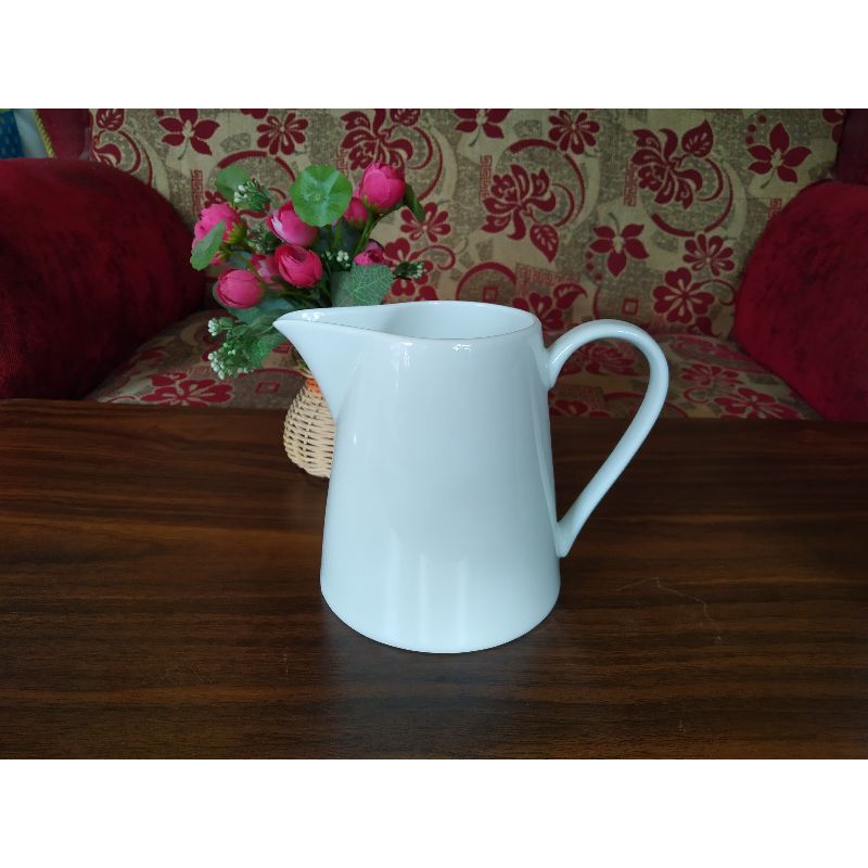 Jual porcelain milk jug/teko susu keramik/teko jug/pitcher | Shopee ...