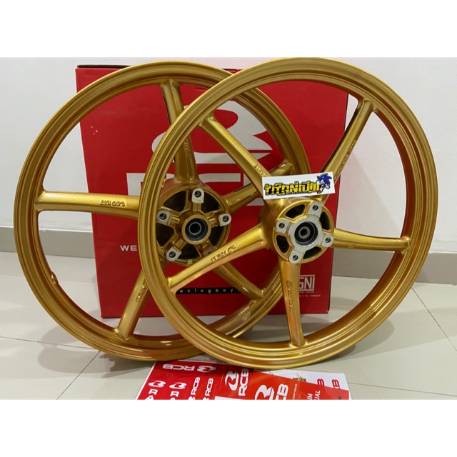Jual Velg RCB MX KING 150 1set Ring 17 Lebar 160 dan 160 | Shopee Indonesia