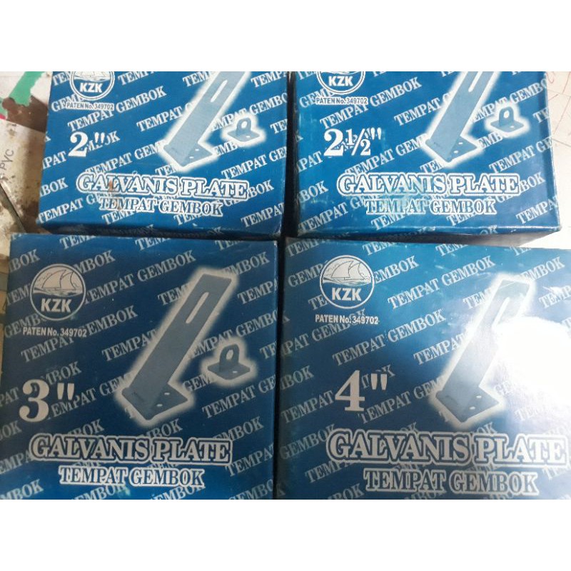 Jual Overval Tebal Galvanis KZK 4 Inchi | Shopee Indonesia