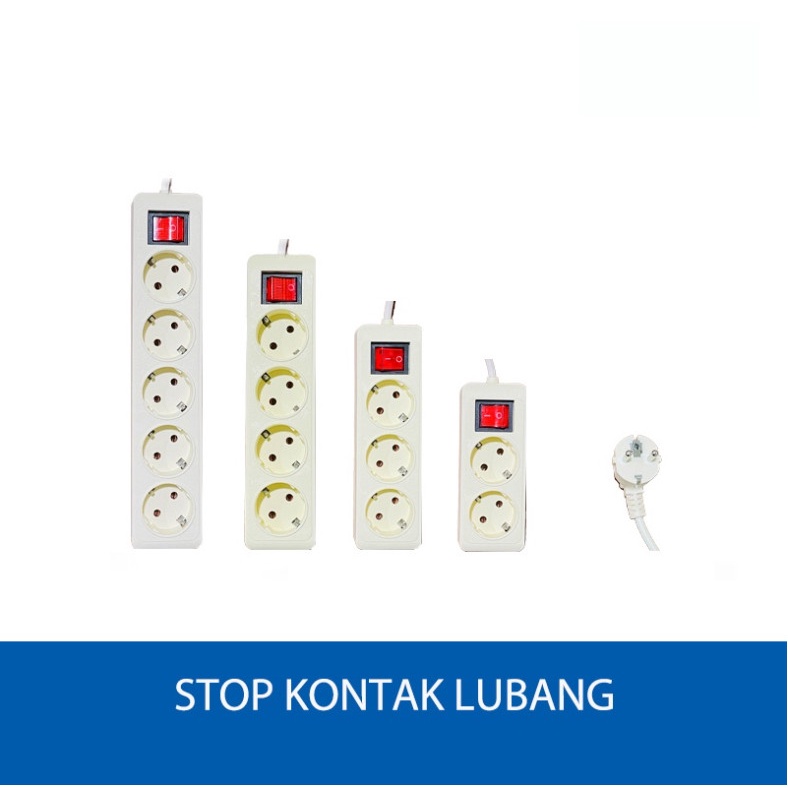 Jual Stop Kontak Terminal Listrik Saklar SNI 1.5 - 5 Meter 2 - 5 Lubang ...