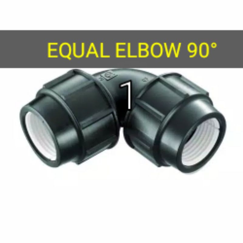 Jual Equal elbow 90° uk. 1" / KNEE HDPE 1 INCH | Shopee Indonesia