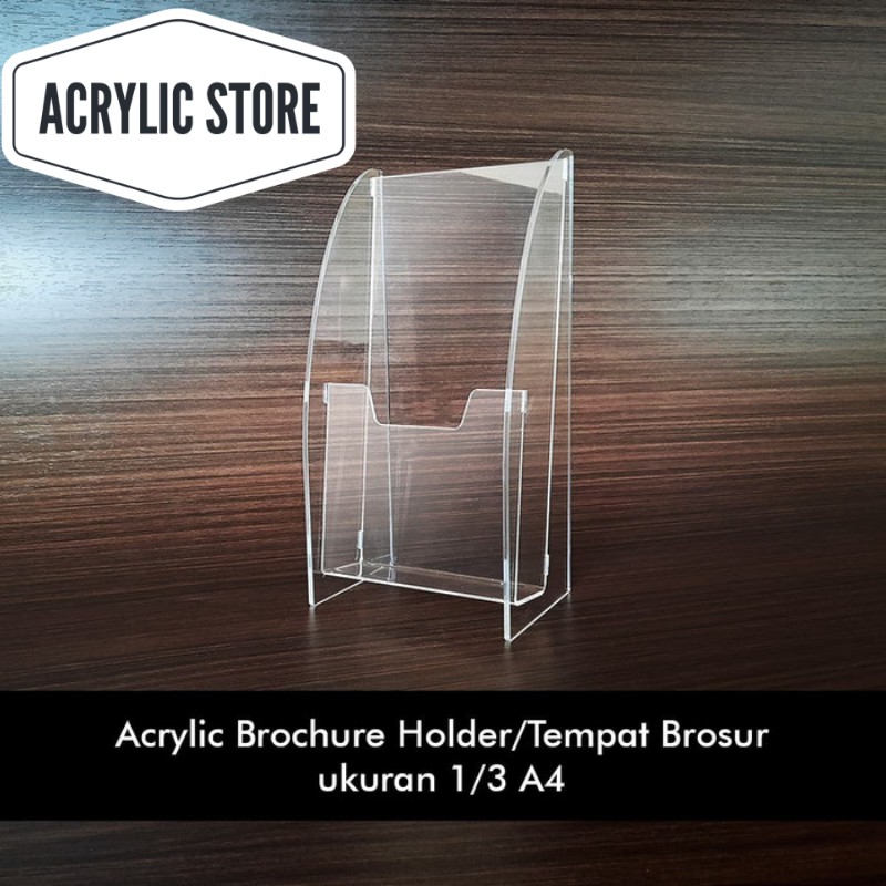 Jual Tempat Brosur Akrilik Ukuran A5 | Shopee Indonesia