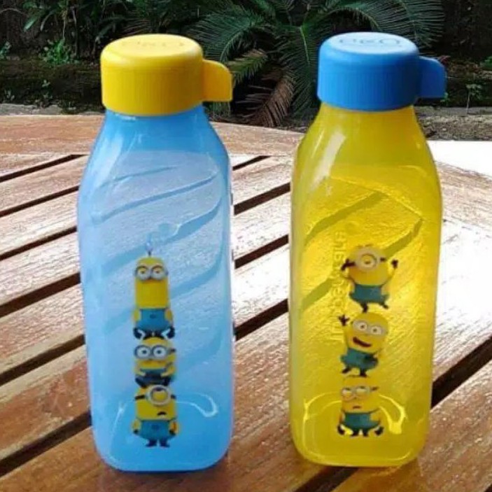 Jual botol minum eco minion 500 ml tupperware 1 pcs | Shopee Indonesia