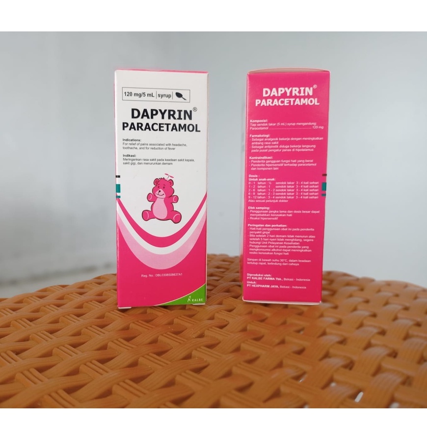Jual DAPYRIN SYRUP 60 ML | Shopee Indonesia