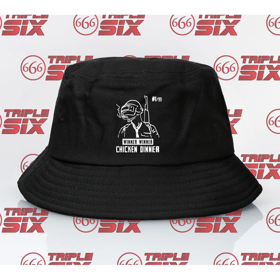 Jual Topi Bucket PUBG Winner winner chicken dinner | Shopee Indonesia