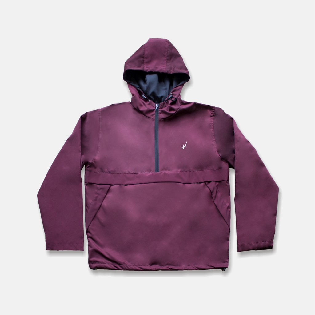 Jual JACKET - NEXT LEVEL - CAGOULE JACKET - MAROON | Shopee Indonesia