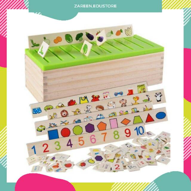 Jual knowledge classification box / puzzle box | Shopee Indonesia