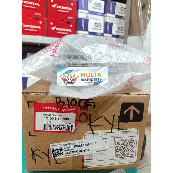 Jual 12100-KYE-900 ORI BLOCK CB 150 VERZA, MEGA PRO 2010, VERZA 150 FI ...