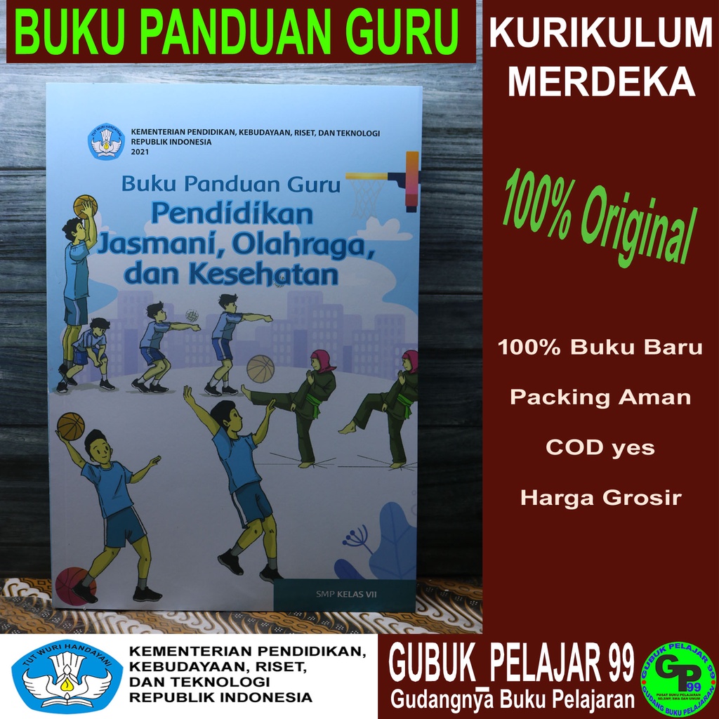 Jual Buku Panduan Guru Pendidikan Jasmani, Olahraga, dan Kesehatan (PJOK) Untuk SMP/Mts Kelas 7 ...