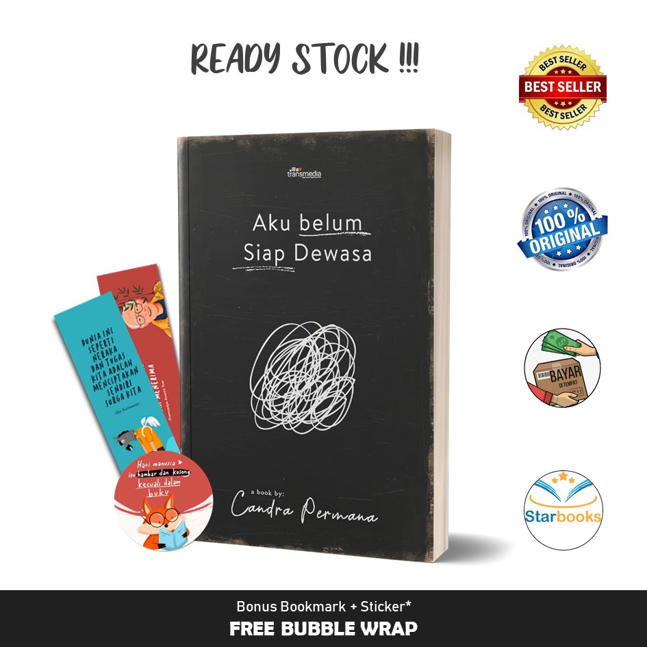 Jual Buku Aku Belum Siap Dewasa By Candra Permana - TransMedia | Shopee ...