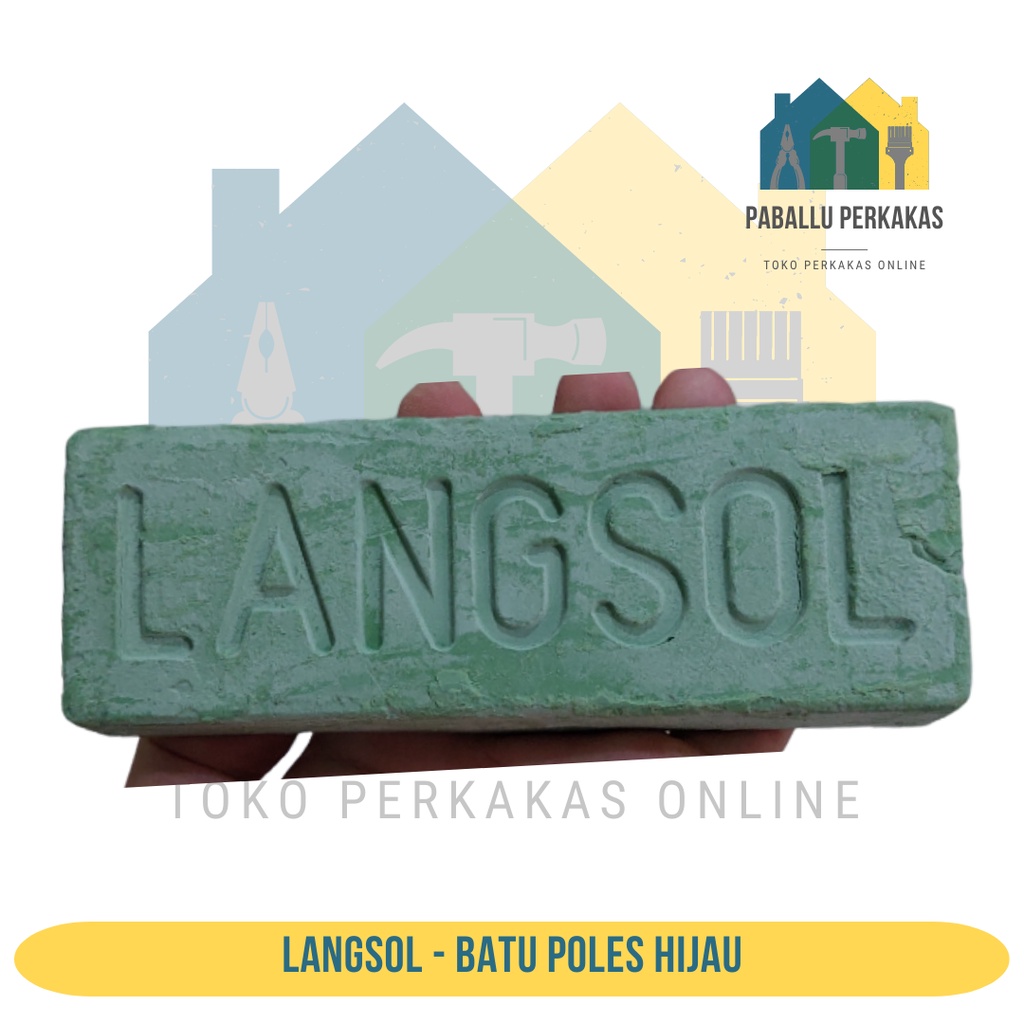 Jual Batu Poles Hijau Langsol / LANGSOL BATU IJO UNTUK POLES STAINLESS ...
