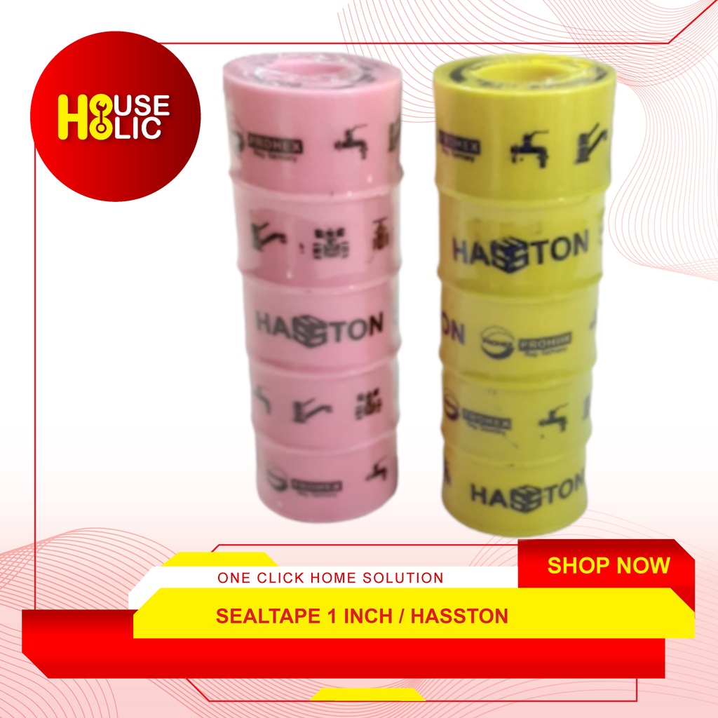 Jual Seal Tape 1" Inch / Isolasi Siltip Lem Pipa / Sealtape Hasston ...