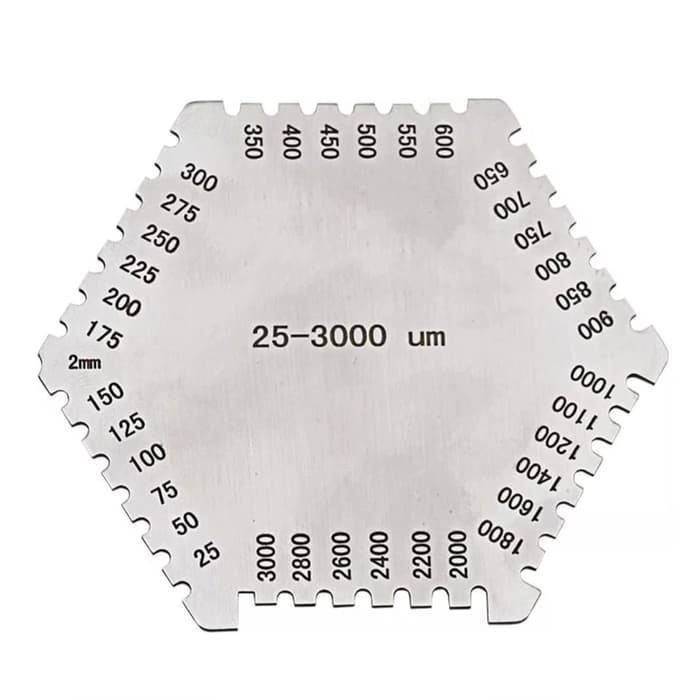 Jual wet film thickness gauge coating gage plat versi murah elcometer 112 | Shopee Indonesia