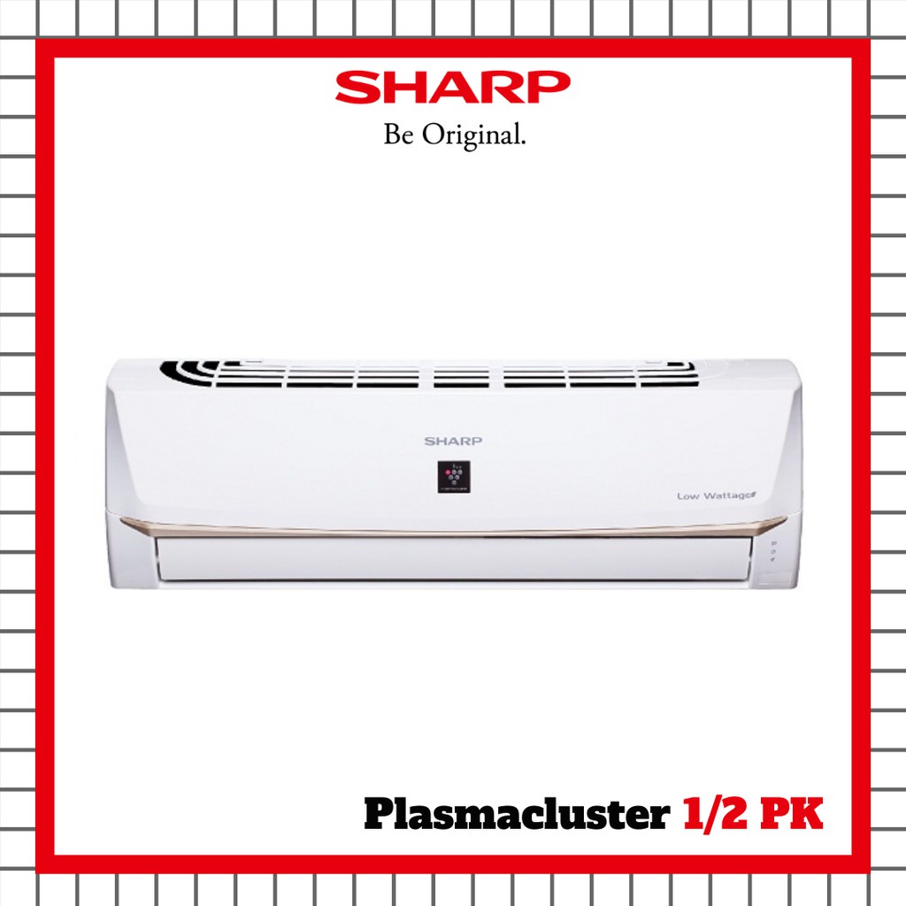 Jual AC SPLIT SHARP 1/2 PK AH-AP5UHL LOW WATT (HANYA UNIT) | Shopee ...