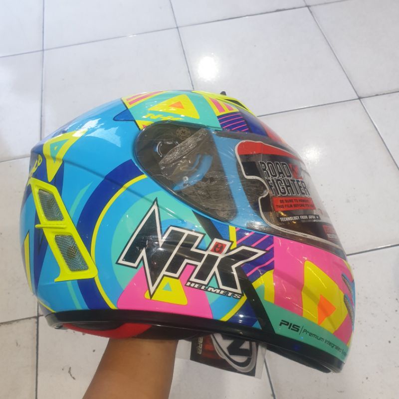 Jual HELM NHK TERMINATOR PIGMEN NHK FULL FACE ORIGINAL HELM NHK FULL ...
