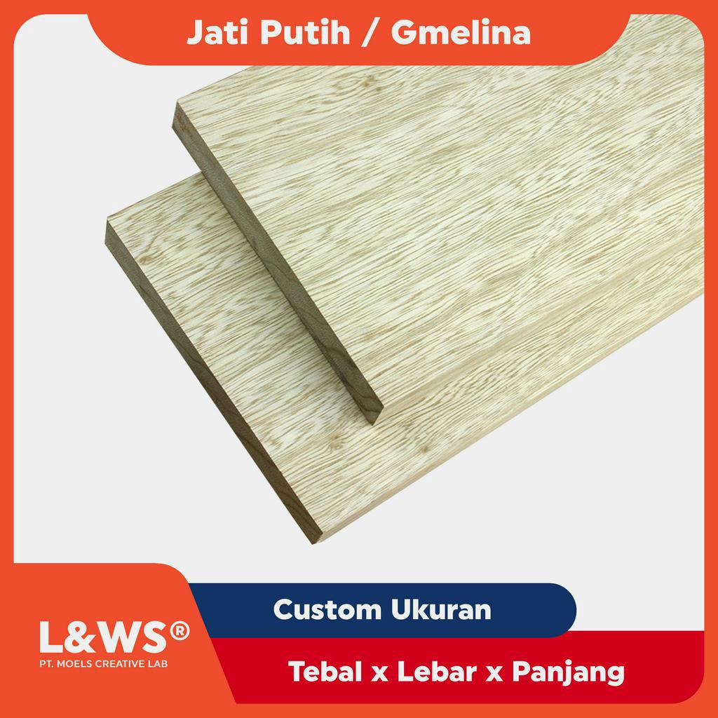 Jual Kayu Jati Putih / Gmelina Custom Ukuran | Shopee Indonesia
