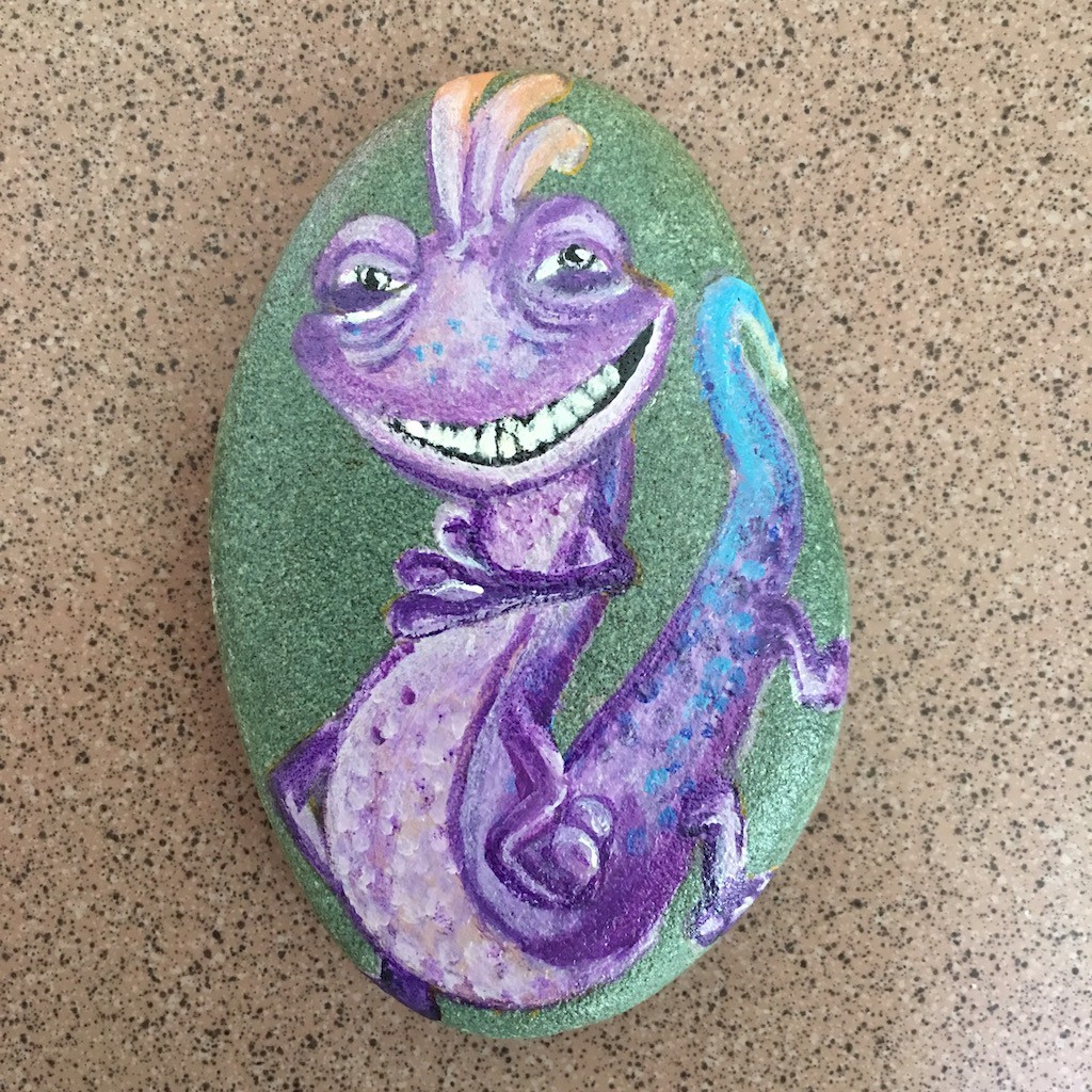 Jual Batu Lukis Disney Pixar / Monsters, Inc. (Randall Boggs) | Shopee ...