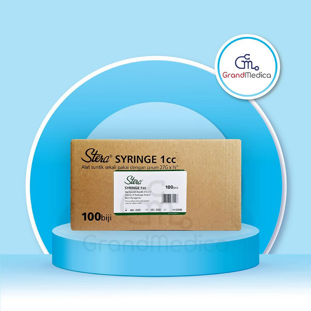 Jual Spuit 1 cc / Disposable Syringe 1 cc / Jarum Suntik 1 cc Stera ...