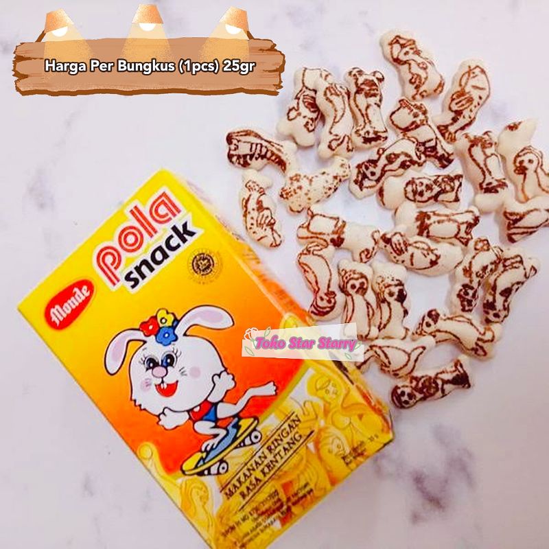 Jual Monde Pola Snack 25gr / 50gr [Harga Per Kotak] | Shopee Indonesia
