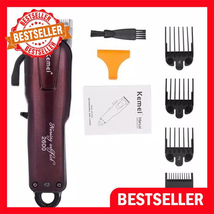 Jual Mesin Cukur Rambut KEMEI KM 2600 Original | Shopee Indonesia