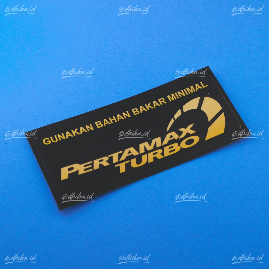 Jual Sticker Stiker Tempelan Bensin Petamax Turbo Racing Aksesoris ...